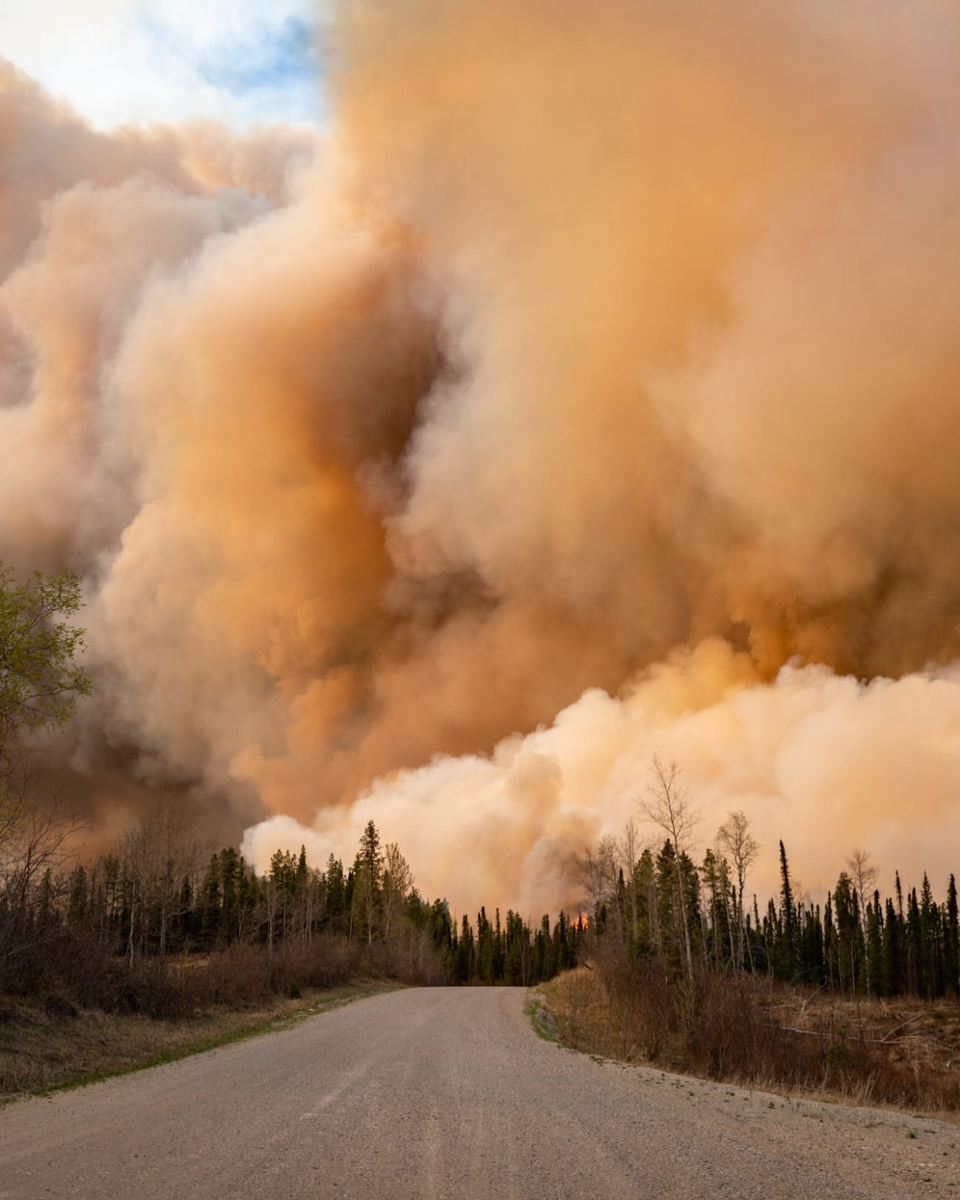 Unmasking the Dangers: Alberta Wildfires and the Hidden Impact – Smartmi
