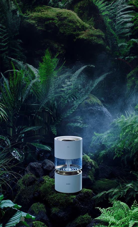 Smartmi Rainforest: Top-Fill, Mist-Free Humidifier for Homes