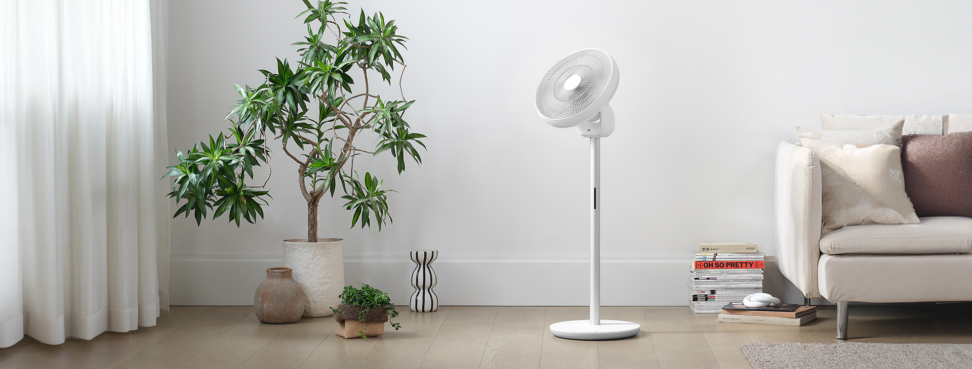 Smartmi 2S: Rechargeable, WiFi-Enabled Smart Air Circulator Fan